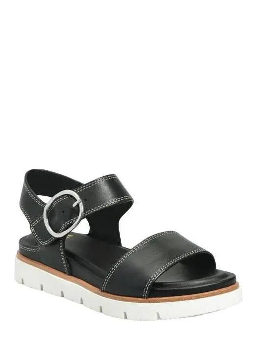 SOFFT Gweneth Ankle Strap Platform Sandal - Black