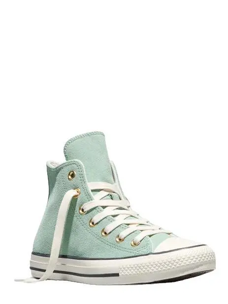 CONVERSE Gender Inclusive Chuck Taylor All Star Suede High-top Sneakers - Thyme Again/egret/black