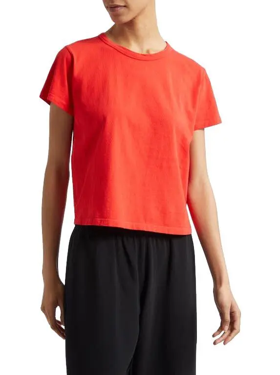 LESET The Margo Tee - Cerise