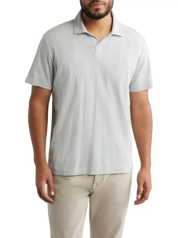 Robert Barakett Portmao Johnny Collar Polo - Dove Grey