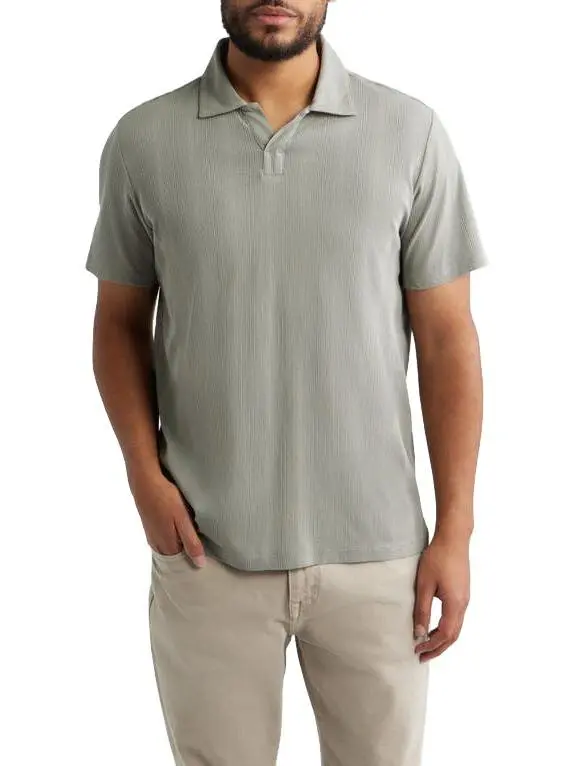 Robert Barakett Portmao Johnny Collar Polo - Olive Dust