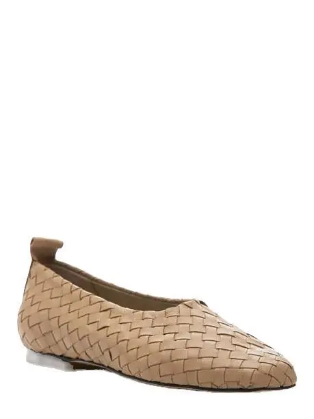 275 CENTRAL Lizzie Woven Flat - Tan