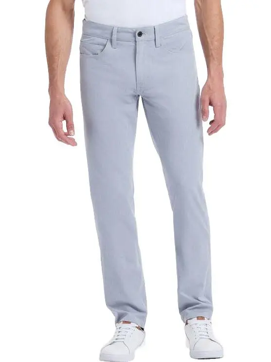 Robert Graham Grady Straight Leg Pants - Light Grey