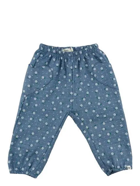 OH BABY! Sunburst Heart Side Pocket Pants - Denim