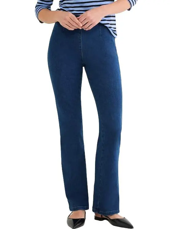 NIC+ZOE Berkeley Bootcut Jeans - Harbor
