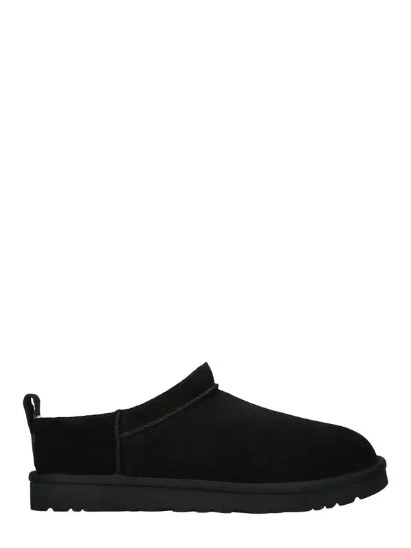 UGG Classic Suede Micro Boots - Black