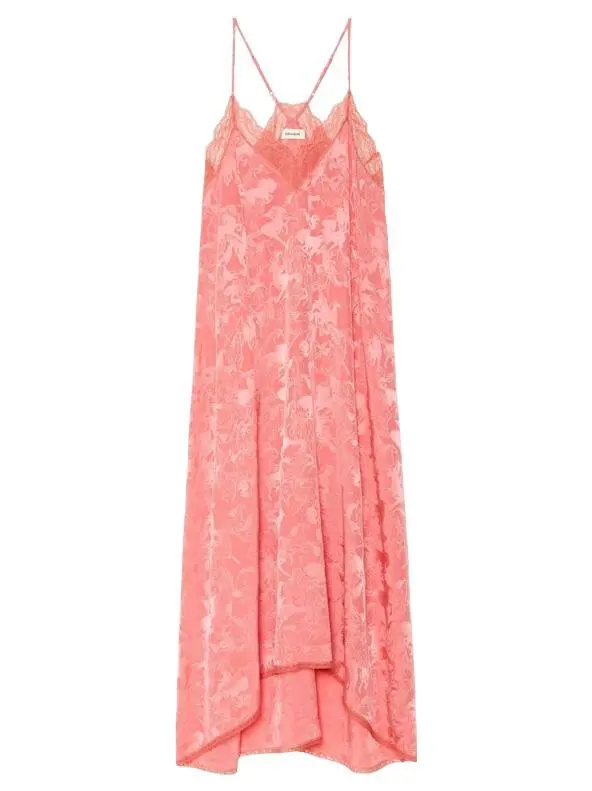 Zadig&Voltaire Risty Silk Dress - Tea Rose