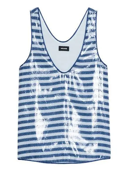 Zadig&Voltaire Tarys Tank - Sky