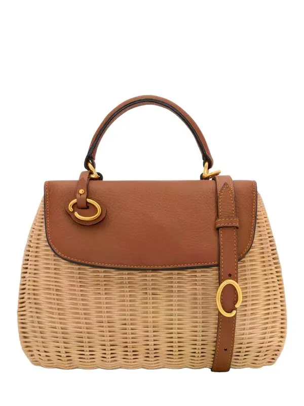 Oscar De La Renta Poppy Tote - Neutrals