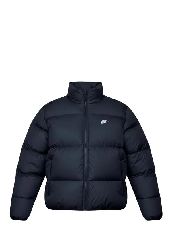 Nike Club Puffer Jacket - Black/white