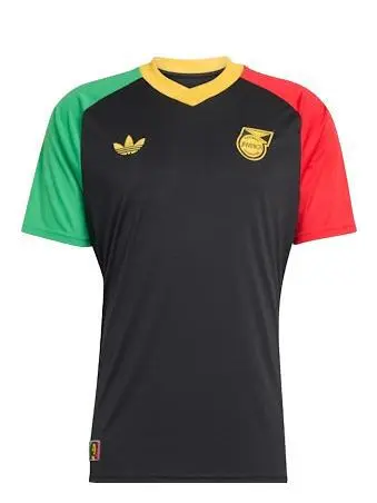 Adidas Jamaica 2026 Bob Marley Away Pre Match Jersey - Black