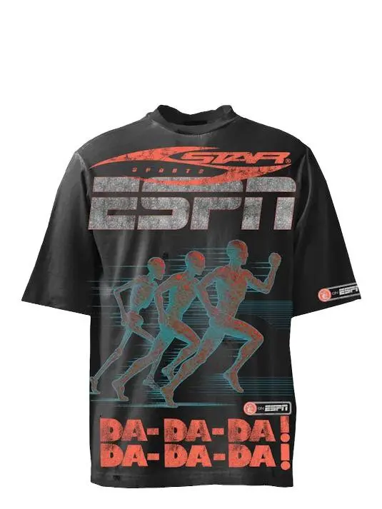 HELLSTAR X Espn Da Da Da T-shirt - Vintage Wash