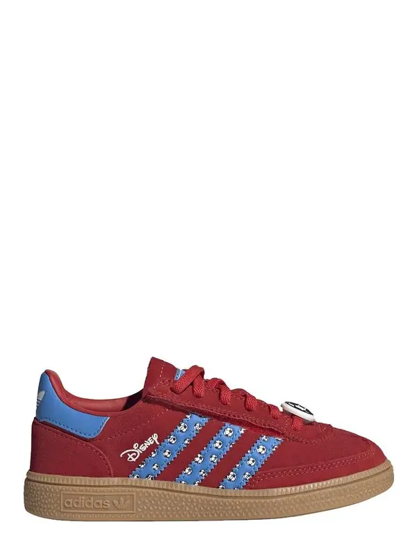 Adidas Handball Spezial Comfort Closure Disney Goofy Soccer Sneakers - Red/lucid Ray Blue/gum