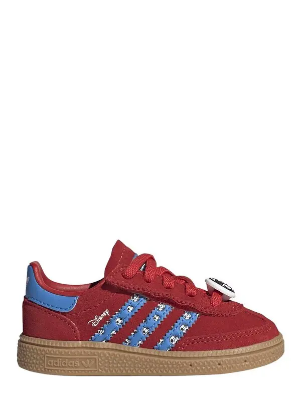 Adidas Handball Spezial Comfort Closure Disney Goofy Soccer Sneakers - Red/lucid Ray Blue/gum