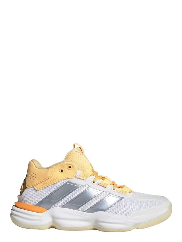 Adidas Court Stabil Indoor - Cloud White/crystal Sky Blue/ice Tangerine