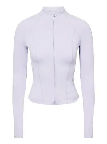 TALA Dayflex Embroidered-logo Stretch-woven Jacket - Lilac