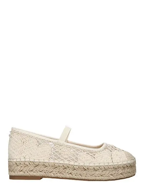 Steve Madden Candi 1 Woven Espadrille Sandals - Cream