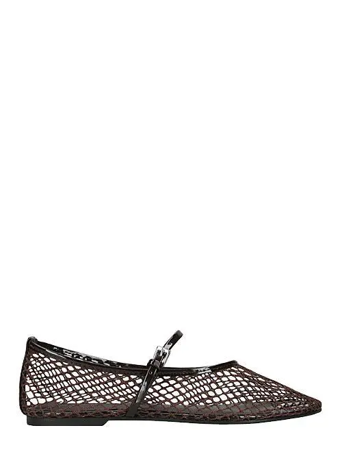 Steve Madden Mags Woven Ballet Flats - Brown