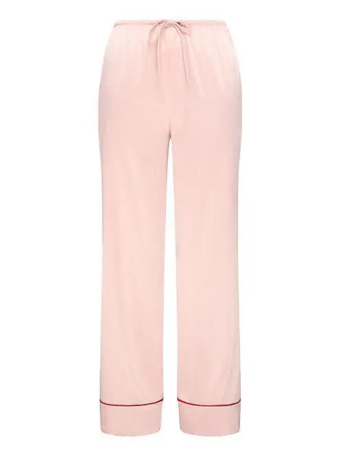 SAVAGE X FENTY Stretch-satin Sleep Trousers - Retro Rose
