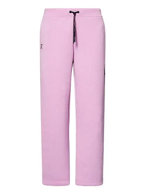 On Cotton-blend Jogging Bottoms - Purple