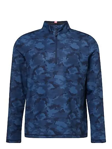 G/fore Camo-print Quarter-zip Jersey Top - Twilight Camo