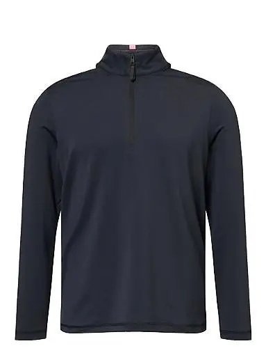 G/fore Long-sleeve Quarter-zip Jersey Top - Onyx