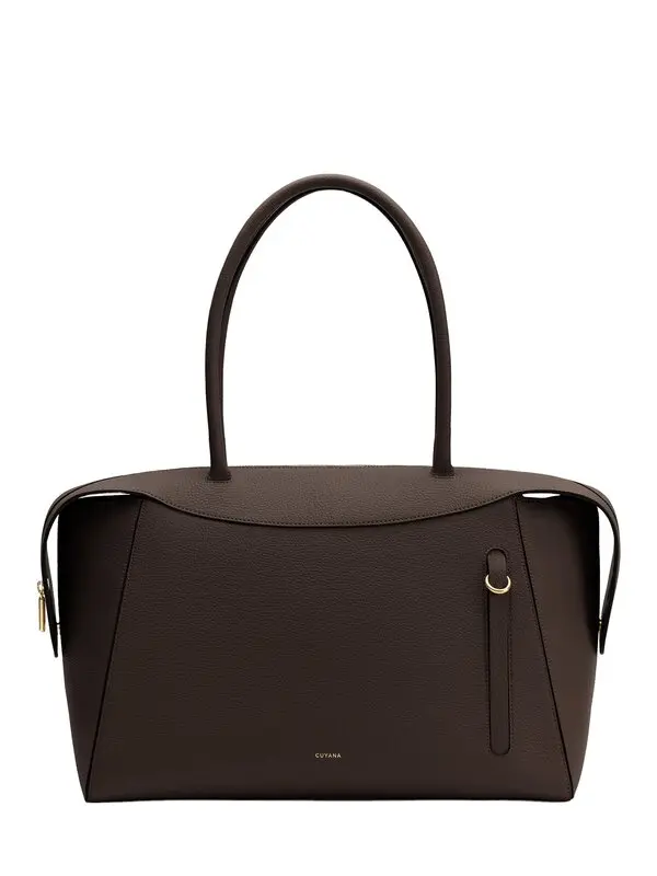 Cuyana Forma Bowler Bag - Mocha