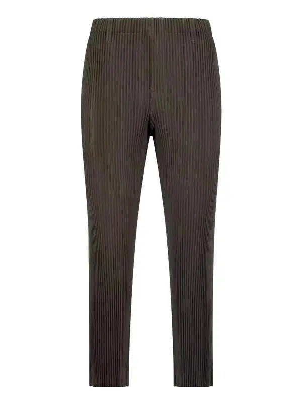 Issey Miyake Tailored Pleats Trousers - Grey