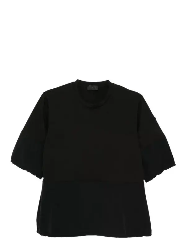 Moncler Logo-patch T-shirt - Black