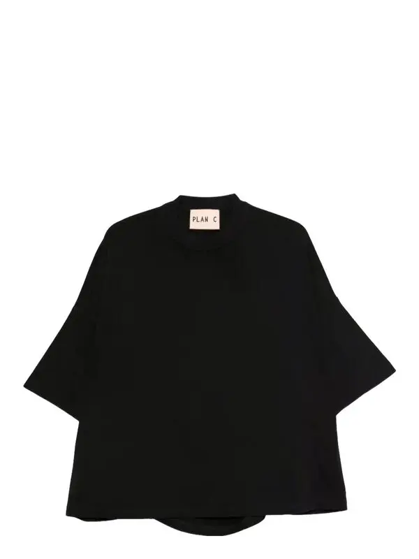 Plan C Crew-neck T-shirt - Black