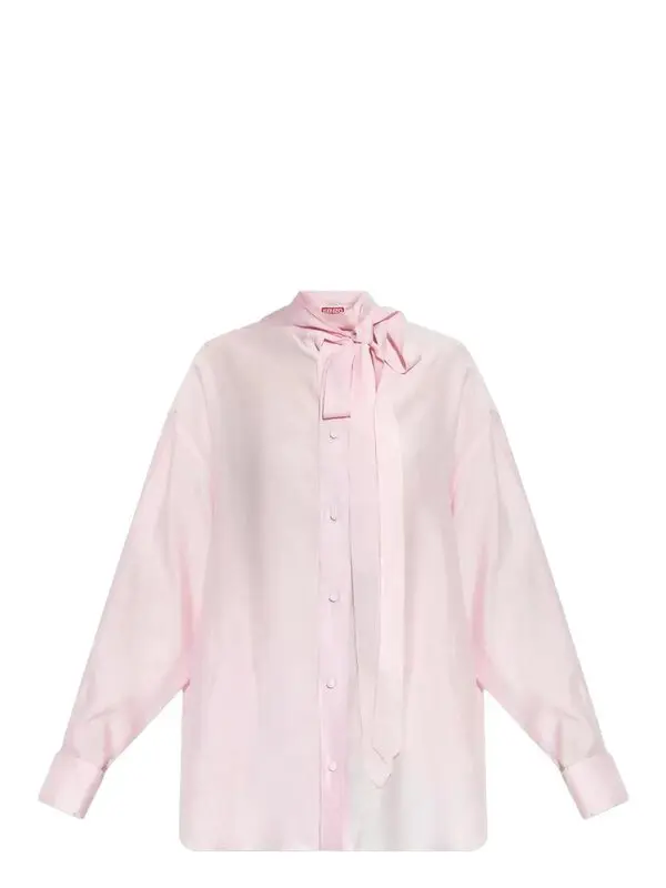 Kenzo Tie-neck Shirt - Pink