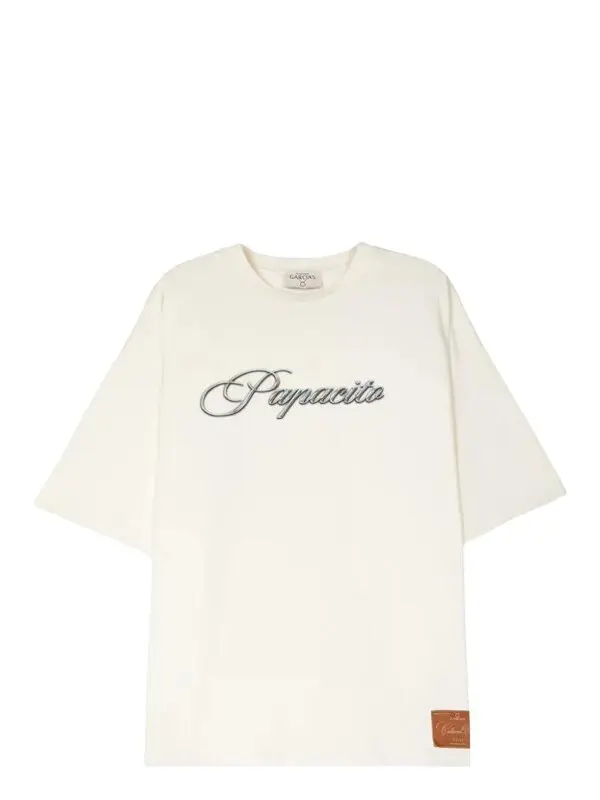 GARCIAS Appliqué T-shirt - Neutrals