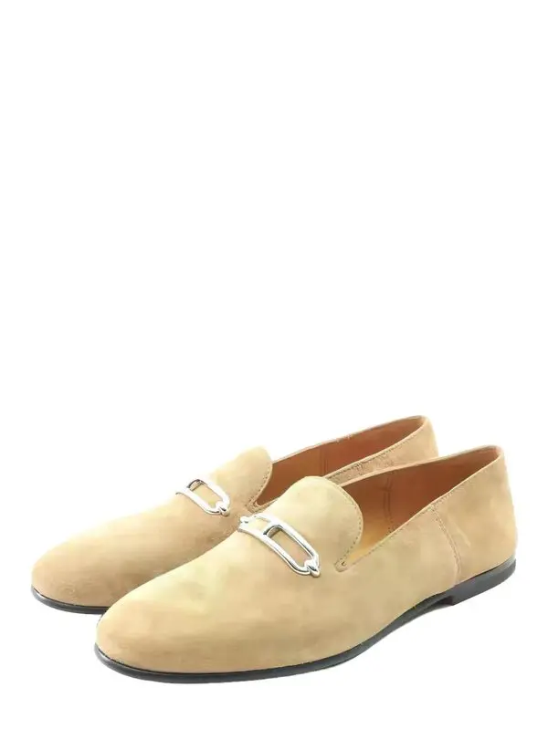 Hermès 2020s Suede Loafers - Neutrals