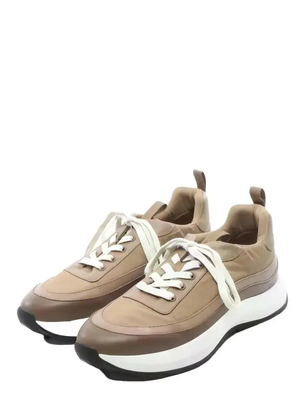 Hermès 2010s Lace-up Sneakers - Neutrals