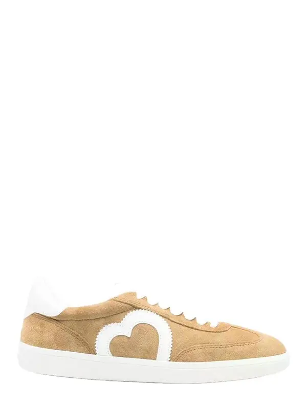 Moschino Heart-appliqué Sneakers - Neutrals