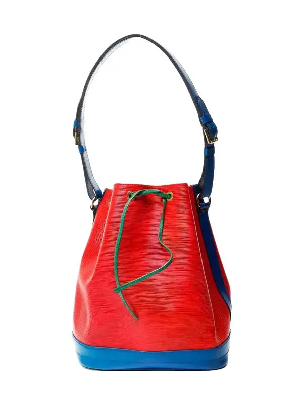 LOUIS VUITTON 1992 Epi Leather Bucket Bag - Red