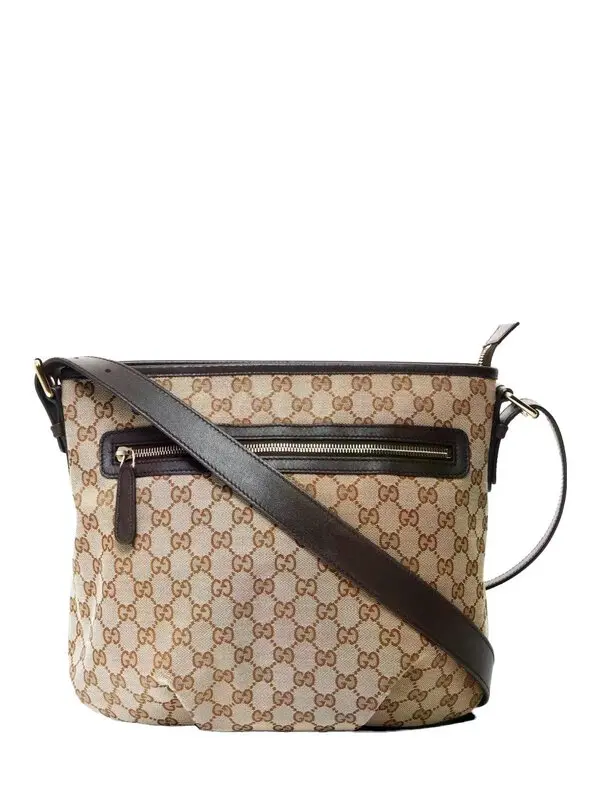 Gucci Gg Canvas Shoulder Bag - Neutrals