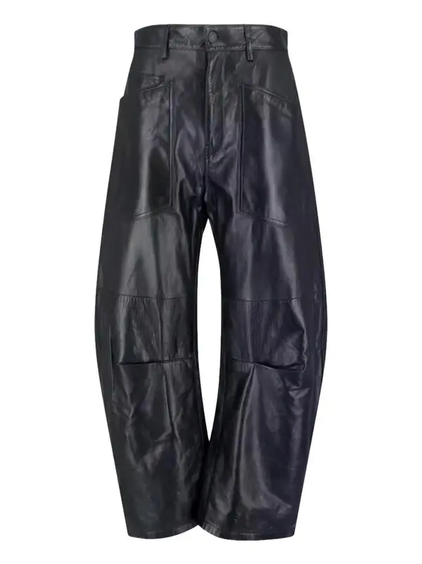 NILI LOTAN Paneled Trousers - Black