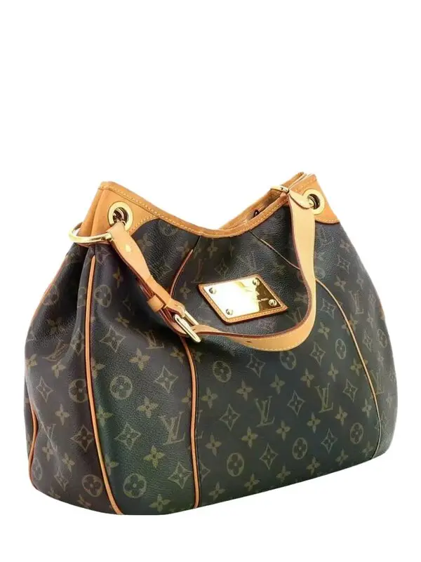 LOUIS VUITTON Galliera Handbag Monogram Canvas Pm Hobo Bag - Brown
