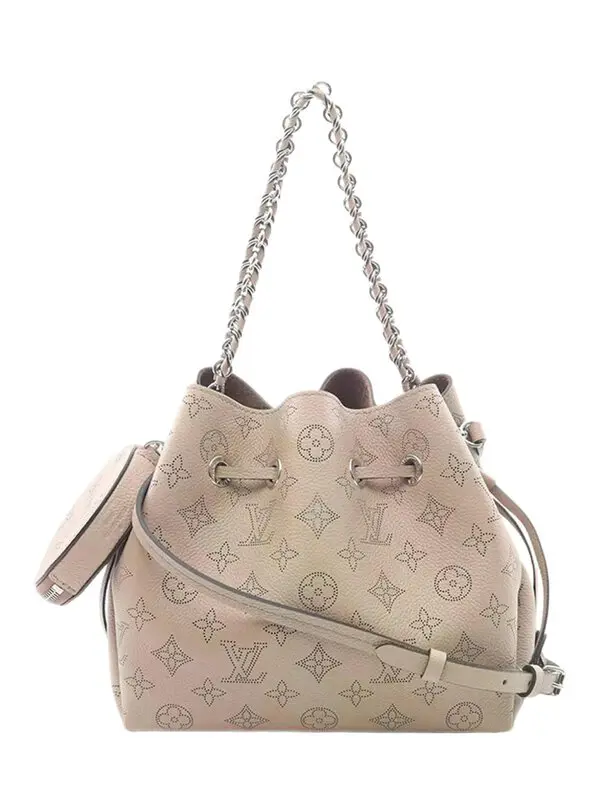 LOUIS VUITTON 2021-2026 Monogram Mahina Bella Satchel - Brown