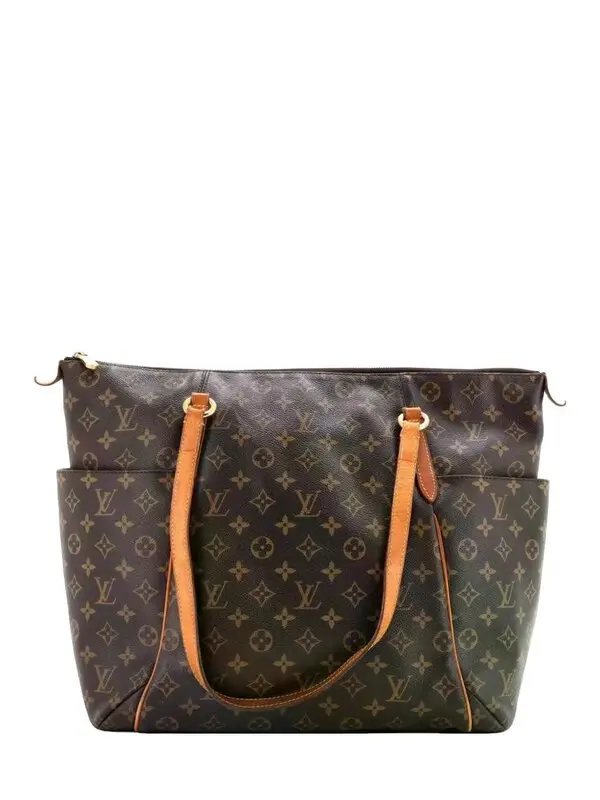 LOUIS VUITTON Totally Handbag Monogram Canvas Gm Shoulder Bag - Brown