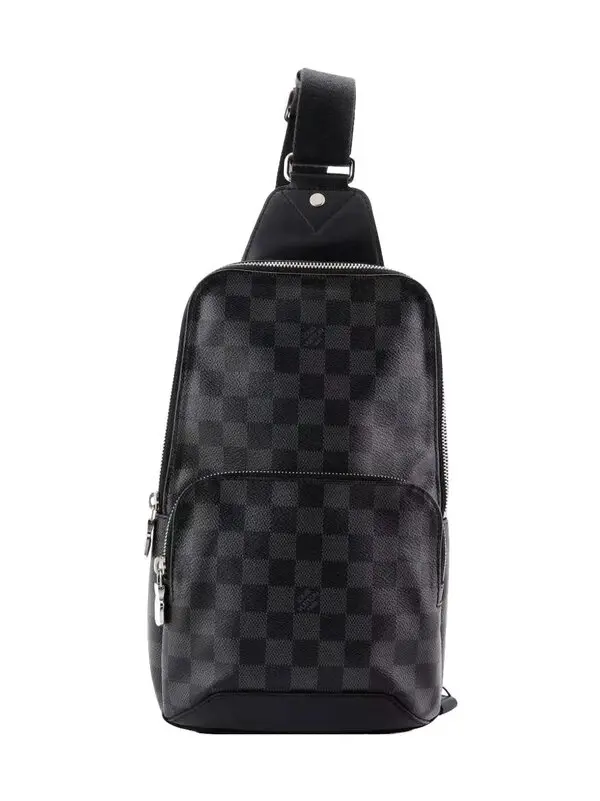LOUIS VUITTON Avenue Sling Bag Damier Graphite - Black