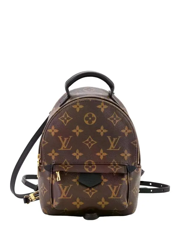 LOUIS VUITTON Palm Springs Mini Backpack - Black