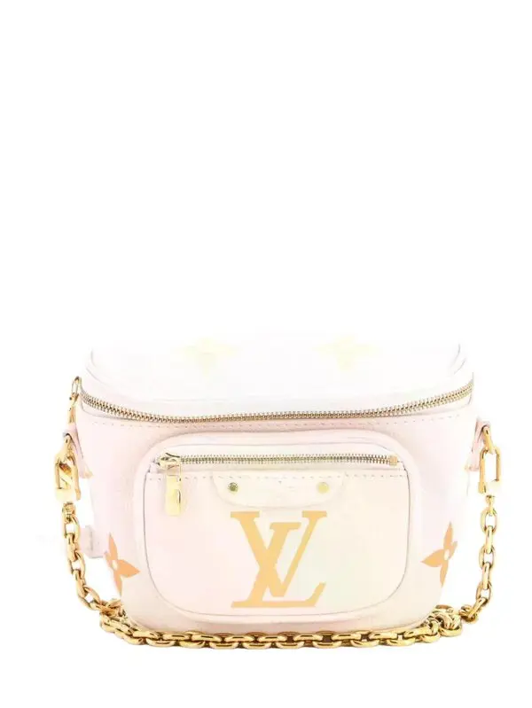 LOUIS VUITTON The Pool Monogram Empreinte Giant Bum Bag - Neutrals