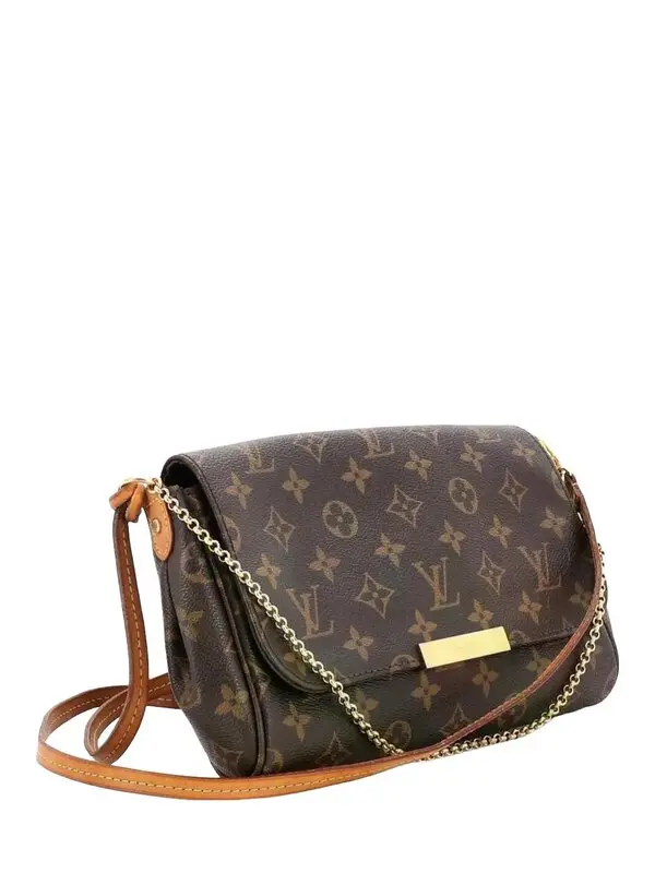 LOUIS VUITTON Favorite Handbag Monogram Canvas Mm - Brown