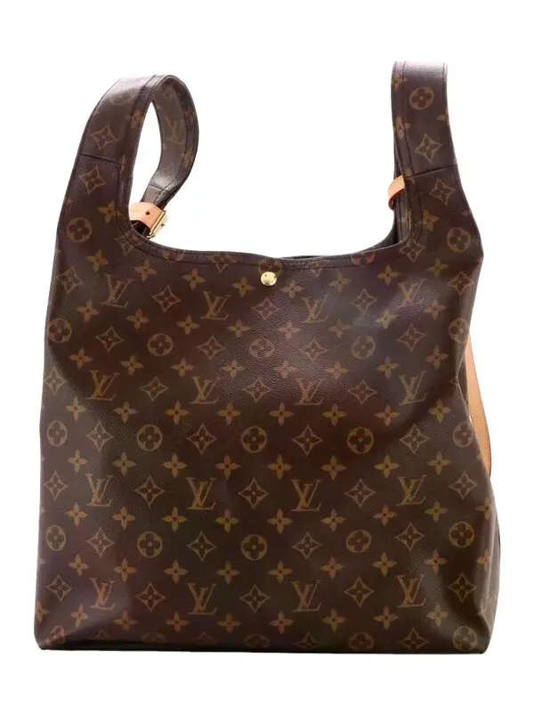 LOUIS VUITTON Atlantis Handbag Monogram Canvas Gm Tote Bag - Brown