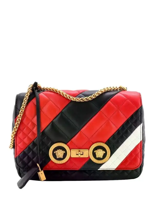 Versace Medusa Padlock Icon Flap Bag - Multicolour