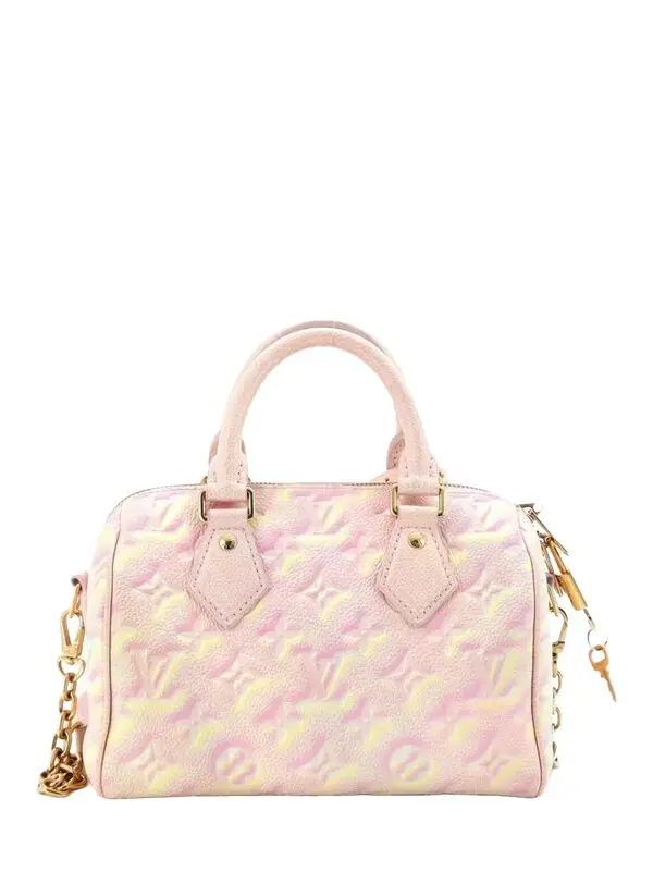 LOUIS VUITTON Speedy Bandouliere Stardust Bag - Pink
