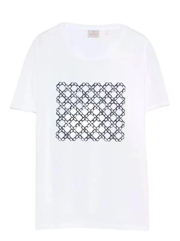 Marella Printed T-shirt - White