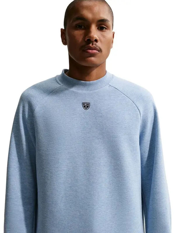 Nike Par Therma-fit Golf Crew-neck Top - Blue